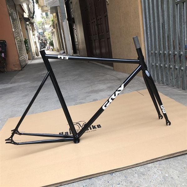 Khung fixed gear Gray F13 thép CRMO ( dùng chén cổ bạc đạn cho khung t ...