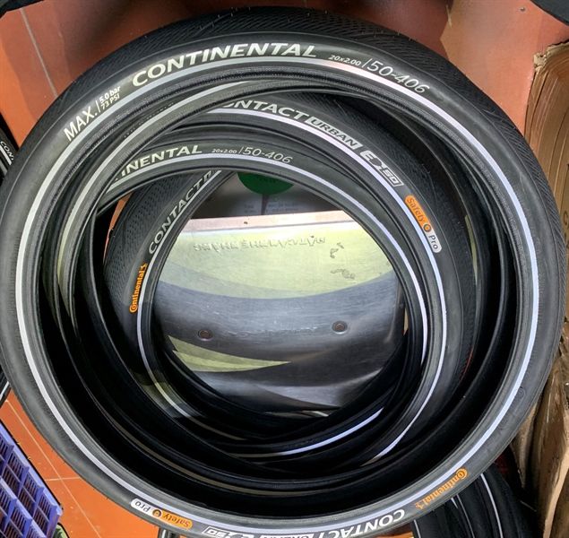 Lốp Continental Contact Urban tanh thép bánh 20 – Hanoibike shop