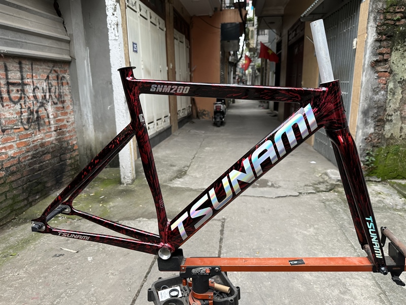 Khung Fixed Gear Tsunami SNM200 – Hanoibike shop