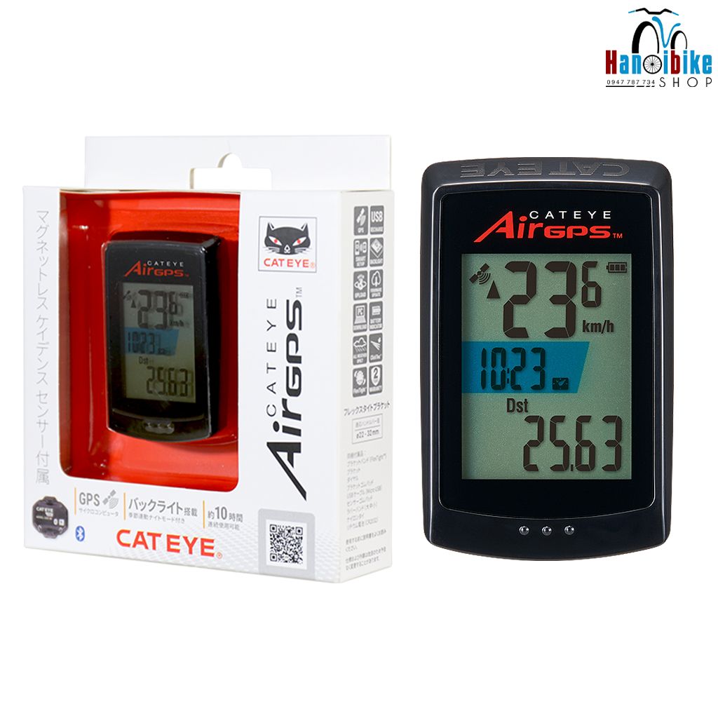 Đồng hồ Cateye AirGPS 100 – Hanoibike shop