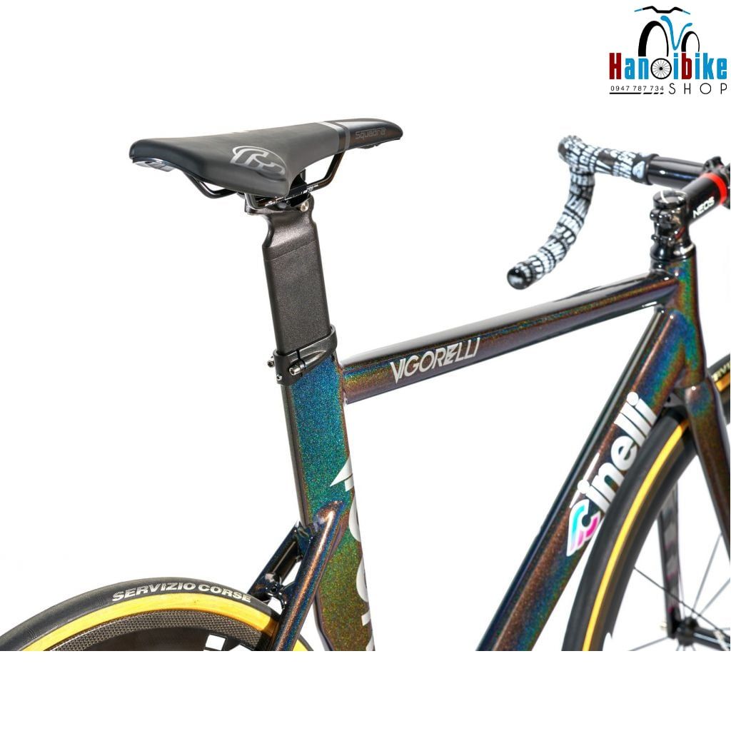 Khung xe đạp Fixed Gear Cinelli Vigorelli càng carbon siêu nhẹ – Hanoibike shop