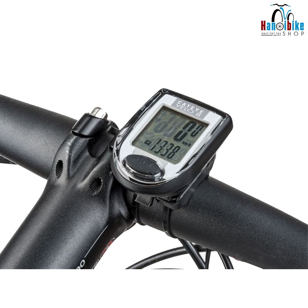 Đồng hồ cateye Velo 8 CC VL810 có dây – Hanoibike shop