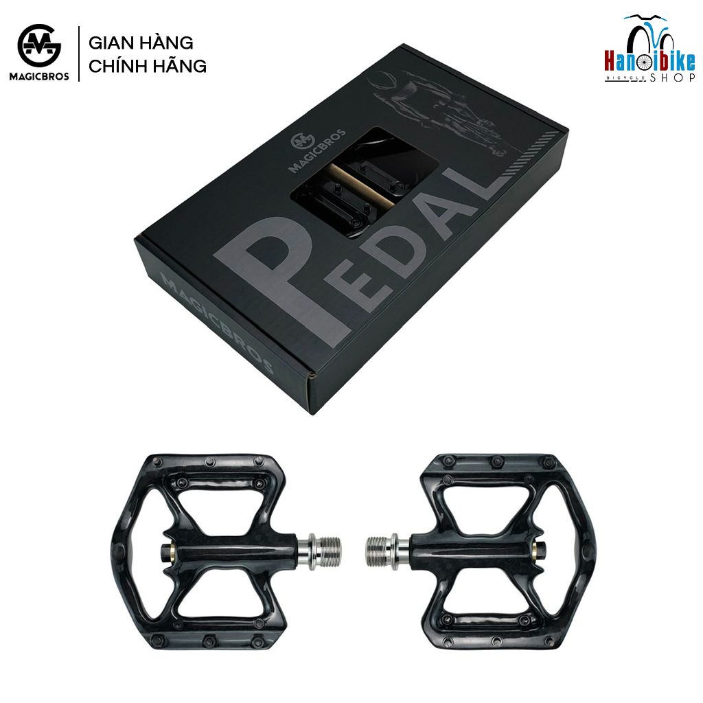 Pedal carbon hộp catton mẫu 02 – Hanoibike shop