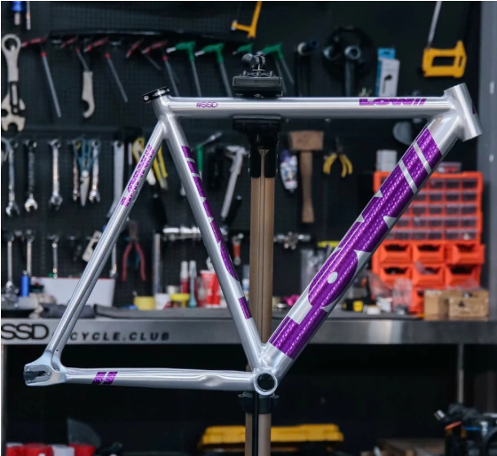 Khung Fixed Gear COLOSSI Lowpro có càng carbon F1 – Hanoibike shop