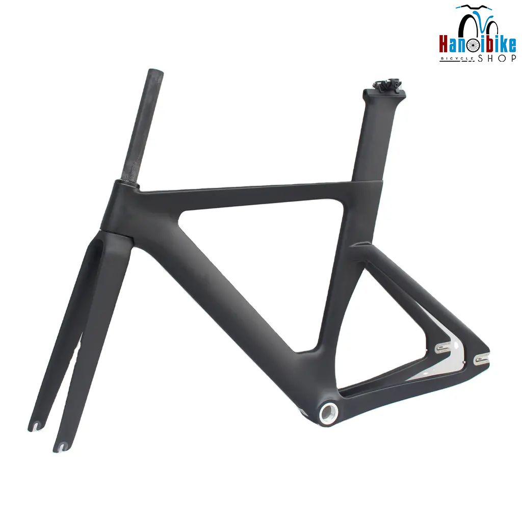 Khung xe đạp Fixed Gear Full Carbon siêu nhẹ – Hanoibike shop