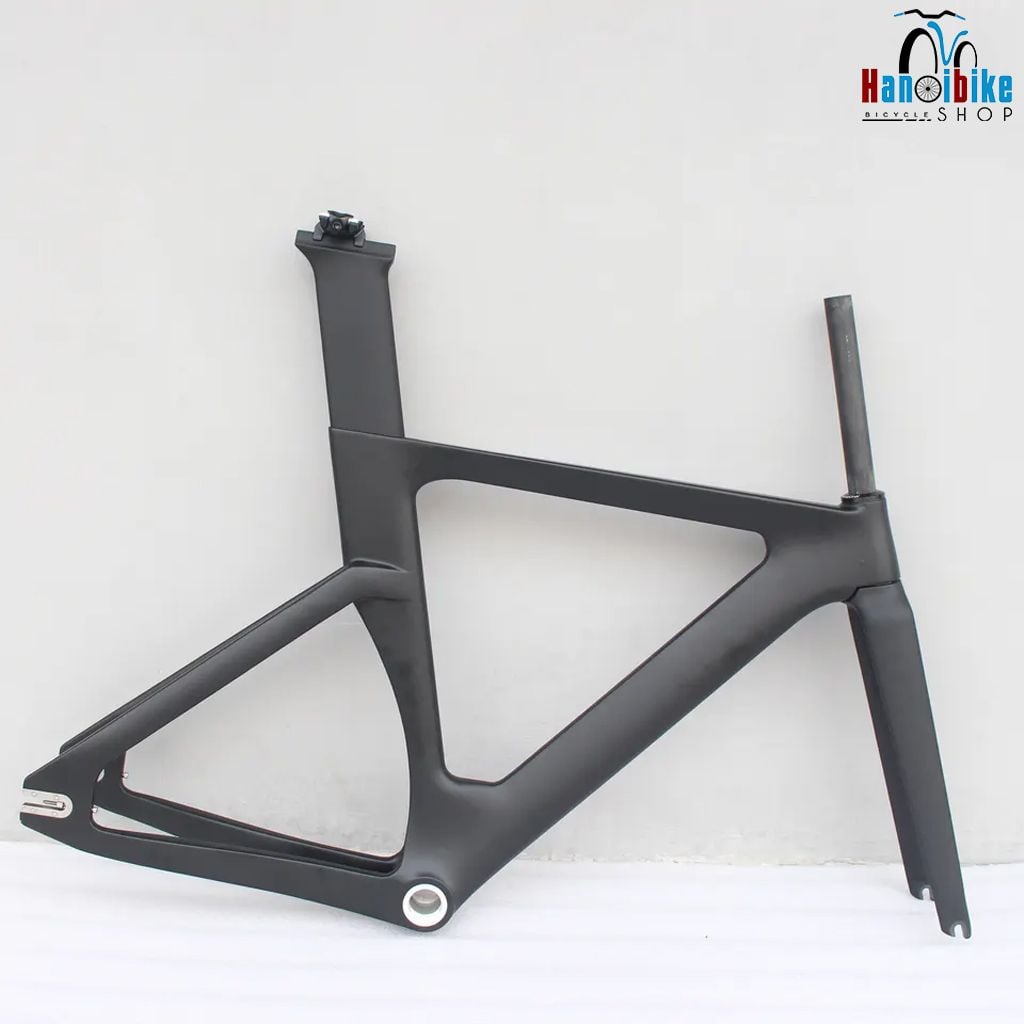 Khung xe đạp Fixed Gear Full Carbon siêu nhẹ – Hanoibike shop