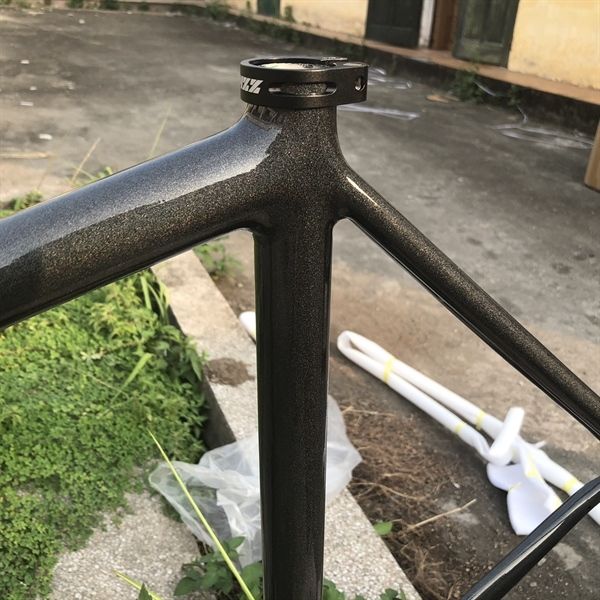 Khung fix gear PIZZICATO T1( dùng cọc yên 30.9) – Hanoibike shop