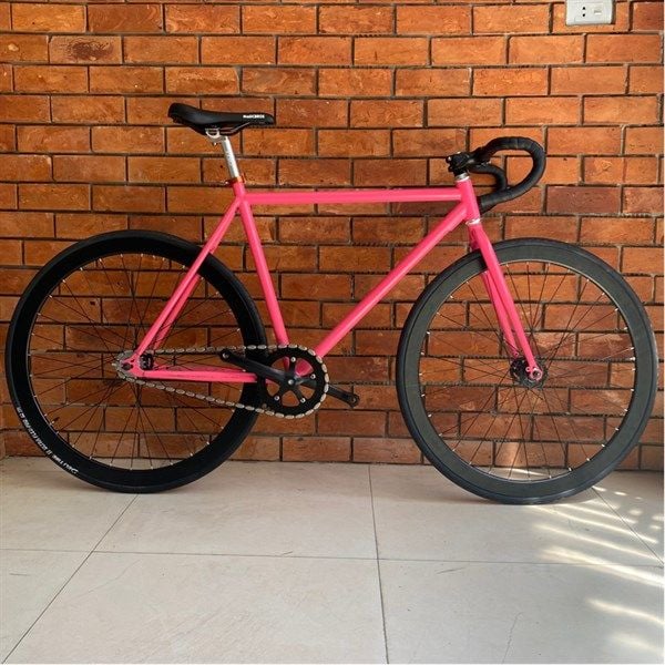 Xe Fixed Gear cơ bản Khung thép tay cong – Hanoibike shop
