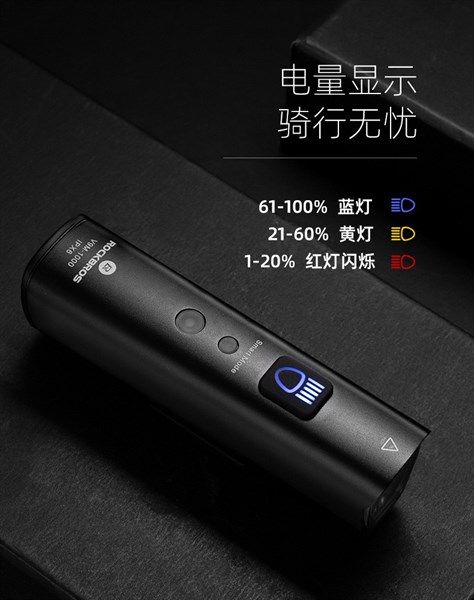 Đèn siêu sáng Rockbros 1000 lumens cảm biến – Hanoibike shop