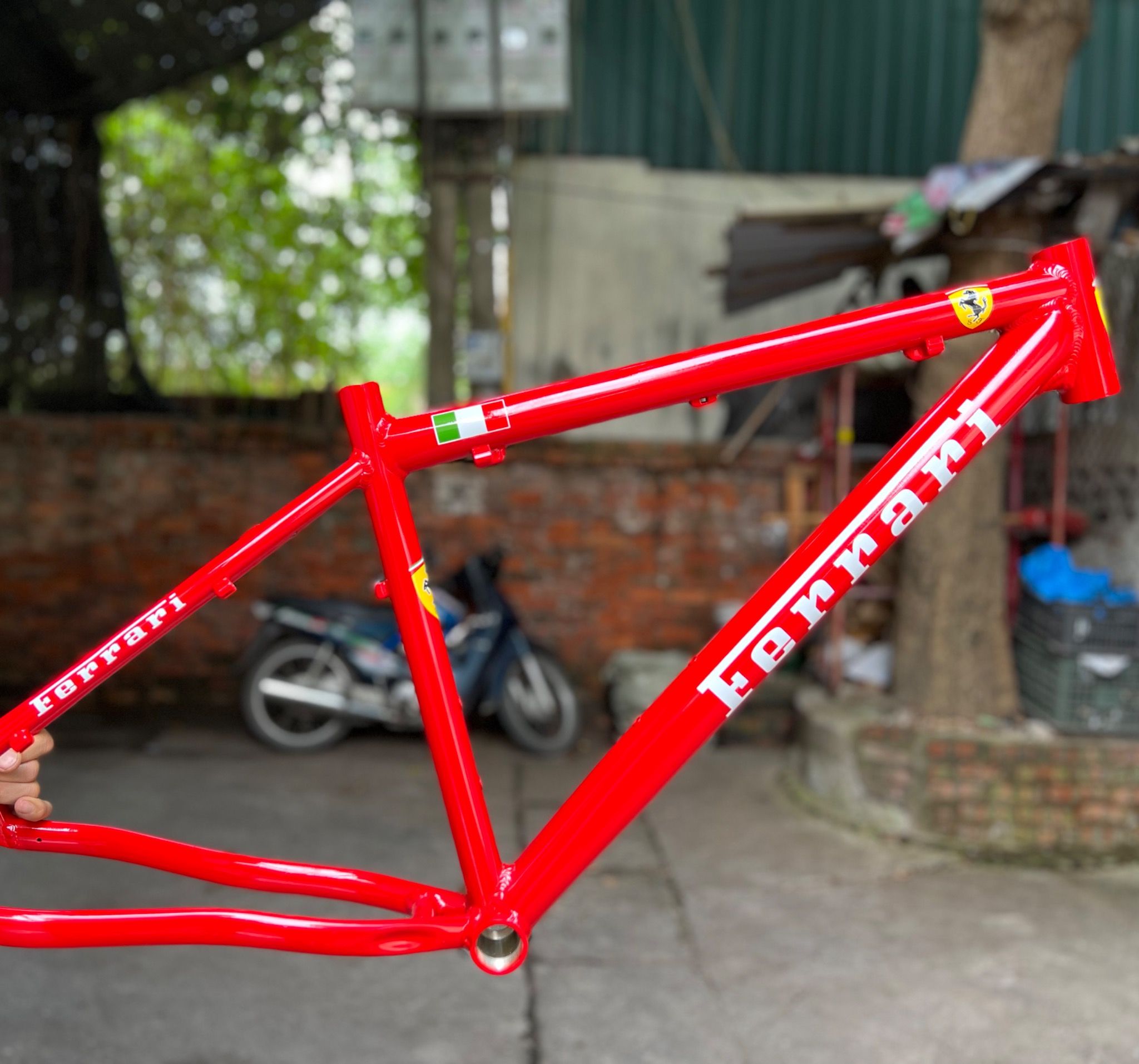 Khung MTB nhôm Ferrari bánh 26 – Hanoibike shop