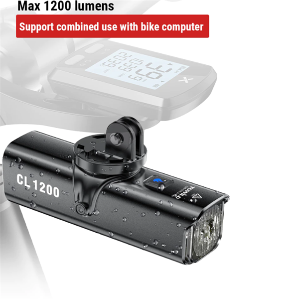 Đèn trước TOWILD CL1200 Siêu sáng – Hanoibike shop