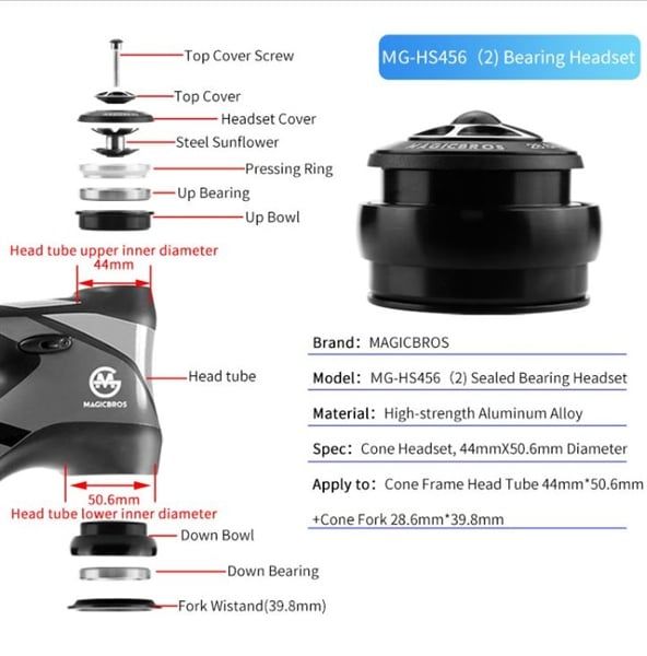 Chén cổ Magicbros HS456 – Hanoibike shop