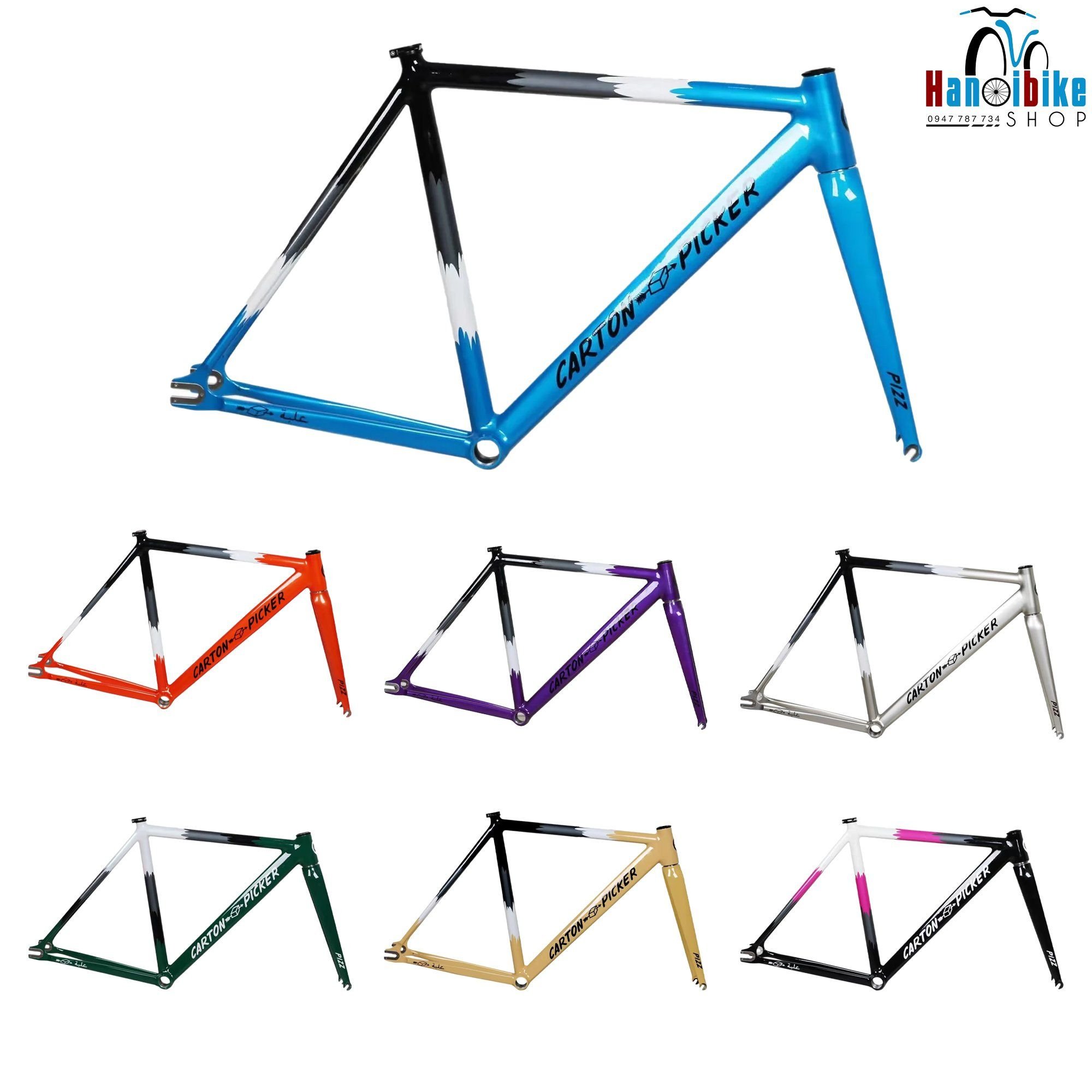 Khung Fixed gear Carton Pic – Hanoibike shop