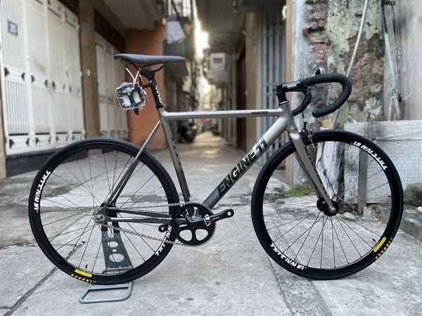 Xe Fixed Gear khung nhôm Engine 11 vortex – Hanoibike shop