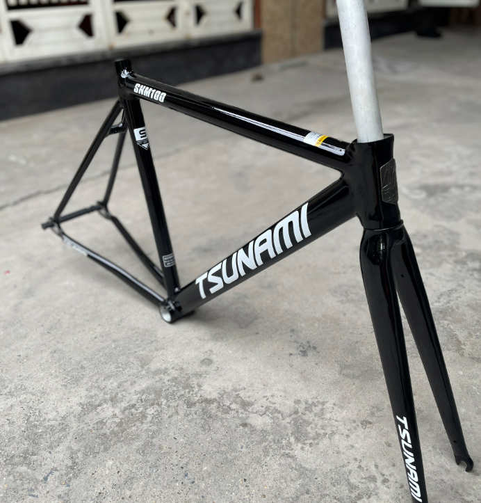 Khung Fixed Gear Tsunami SNM100 sơn màu – Hanoibike shop