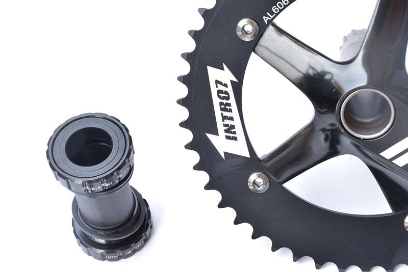 Đùi đĩa INTRO7TECH trục rỗng kèm BB BCD 144 48T – Hanoibike shop