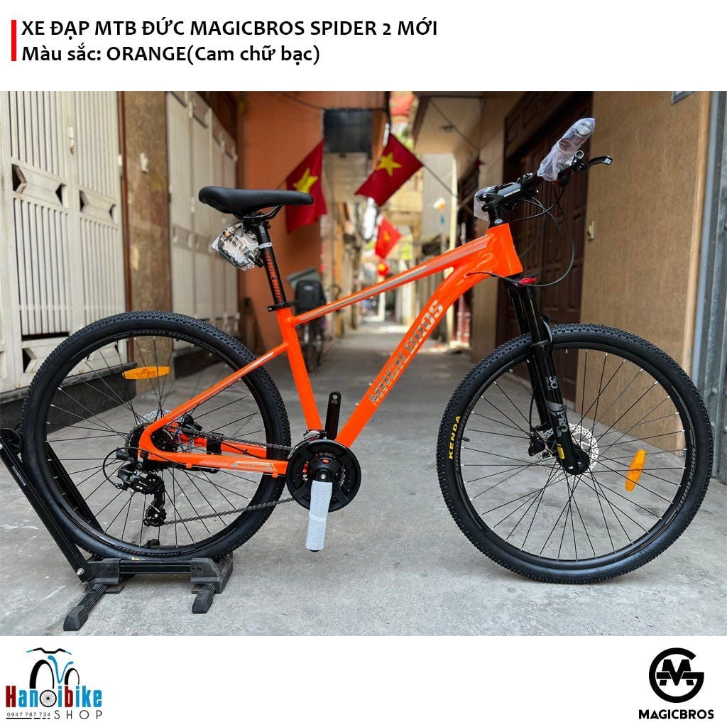 Xe MTB Magicbros Spider 2 phanh dầu 24 speed mẫu 2023 – Hanoibike shop
