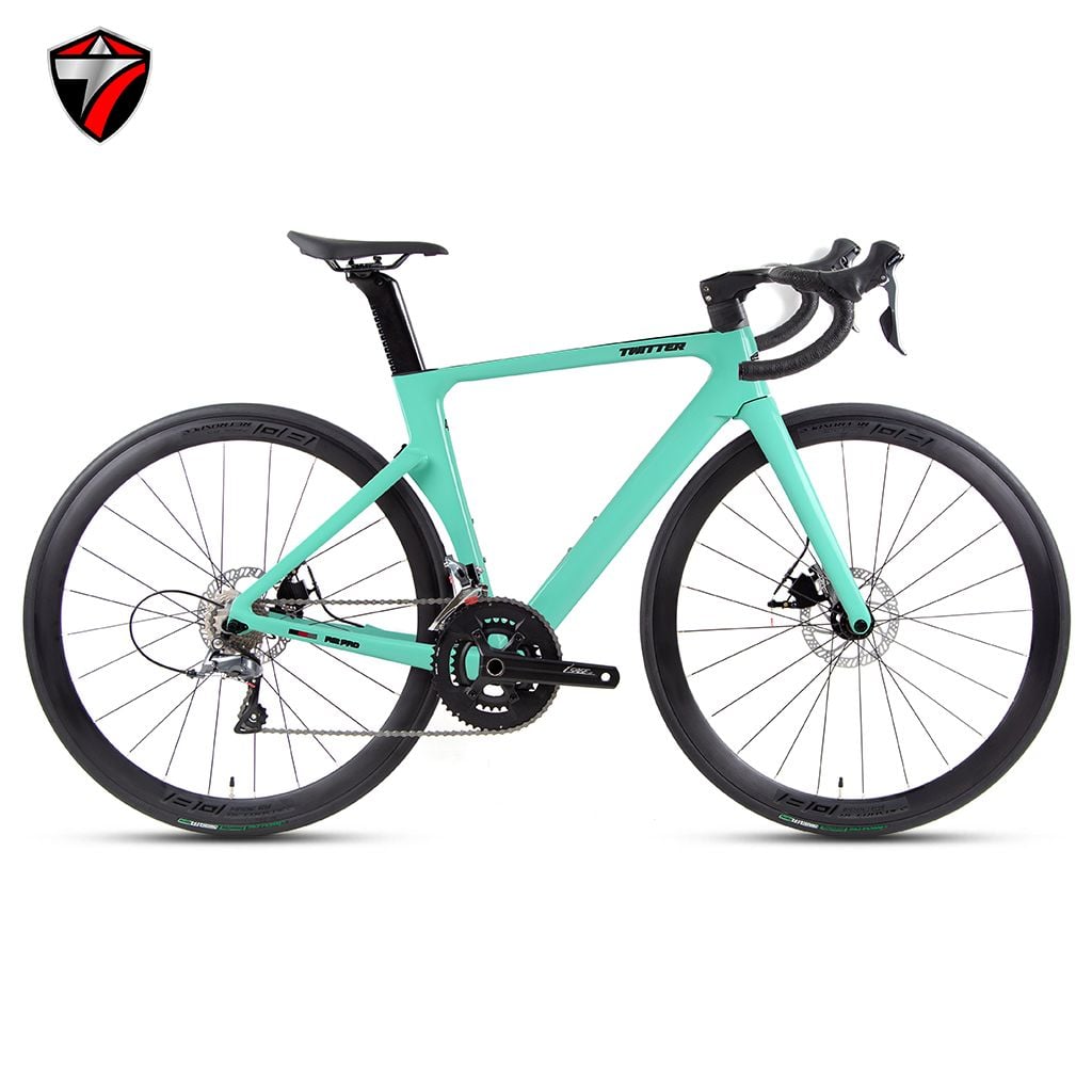 Xe đạp Road Twitter R12 lai 3 món Claris R2000 – Hanoibike shop