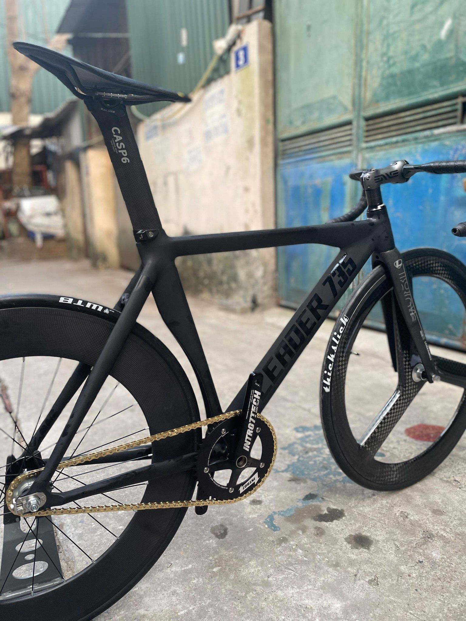 Xe đạp fixed gear Leader 735 cao cấp chính hãng mới 100% – Hanoibike shop