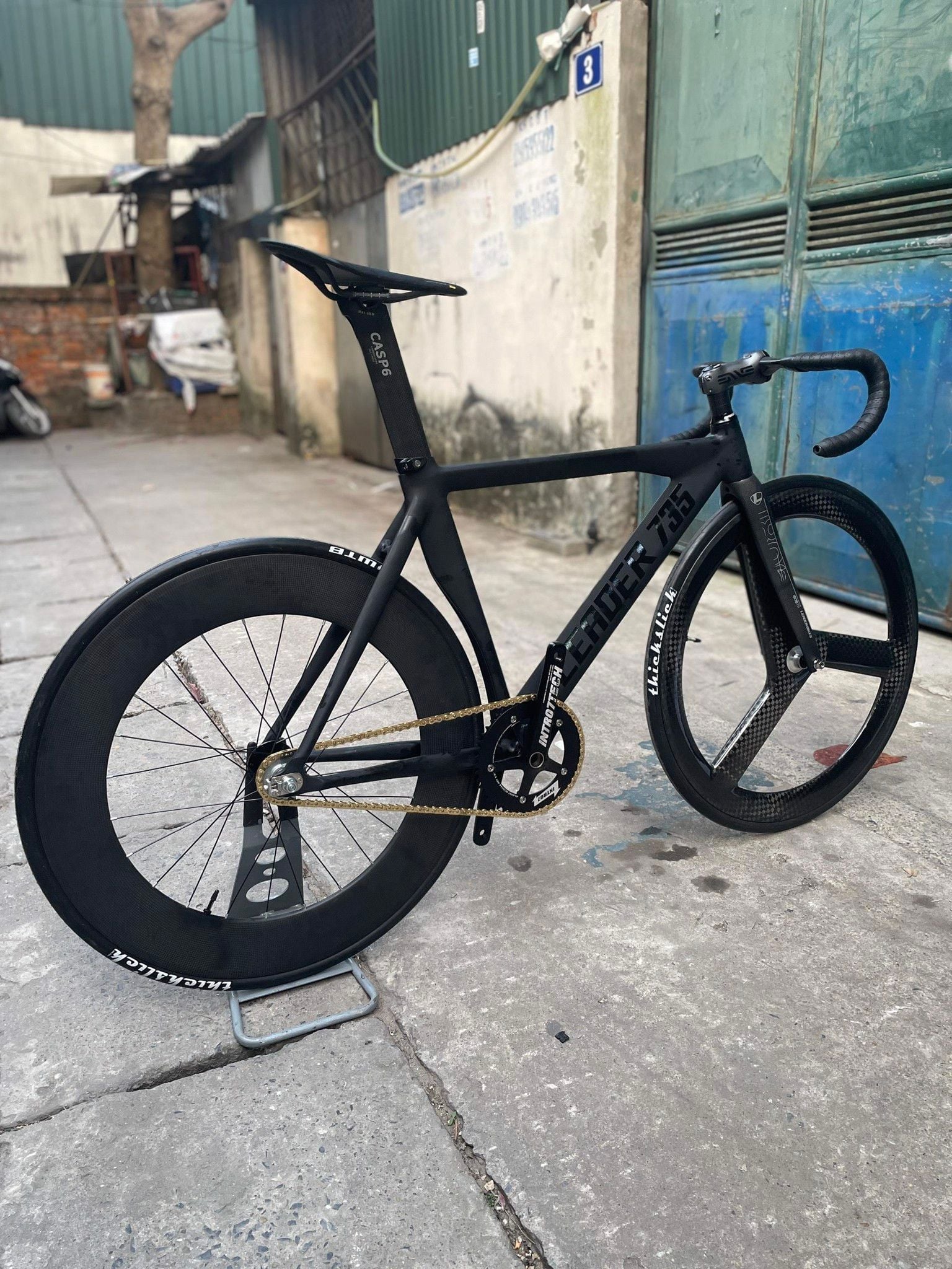Xe đạp fixed gear Leader 735 cao cấp chính hãng mới 100% – Hanoibike shop