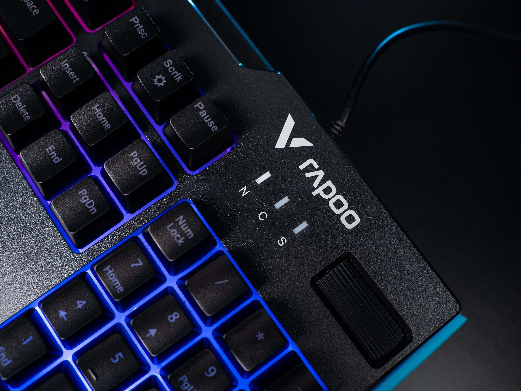 Bàn phím Rapoo V50S Led RGB – Vương Luân Computer