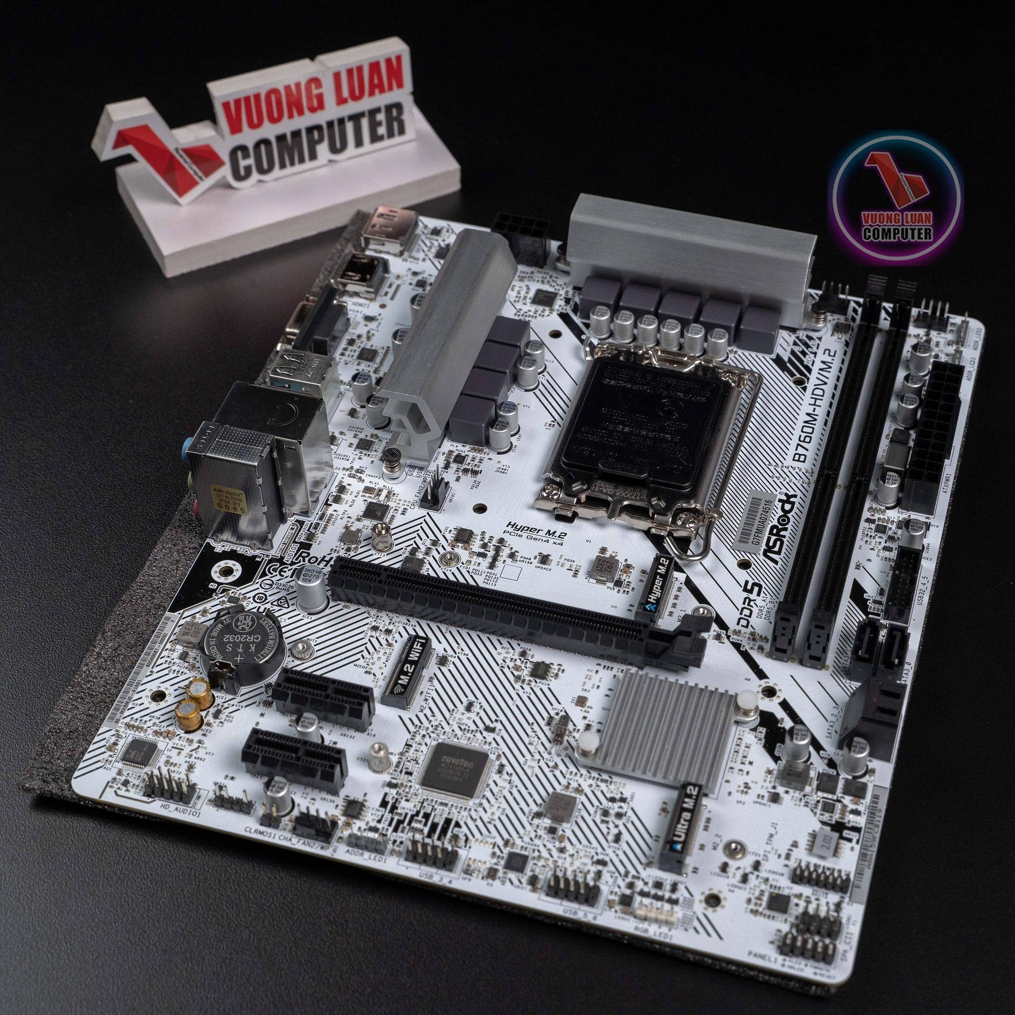 Mainboard Asrock B760M-HDV M.2 DDR5 – Vương Luân Computer