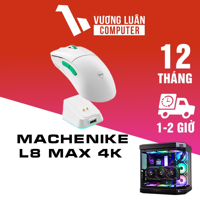 Chuột Machenike L8 Max 4K with Dock charger - NearLink – Vương Luân Computer