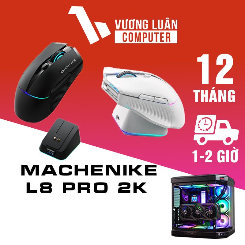 Chuột Machenike L8 Pro 2K – Vương Luân Computer