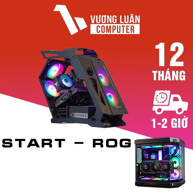 Vỏ Case Gaming Start - ROG – Vương Luân Computer