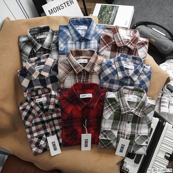 Áo sơmi DT Caro UDN 9M – kstorepk