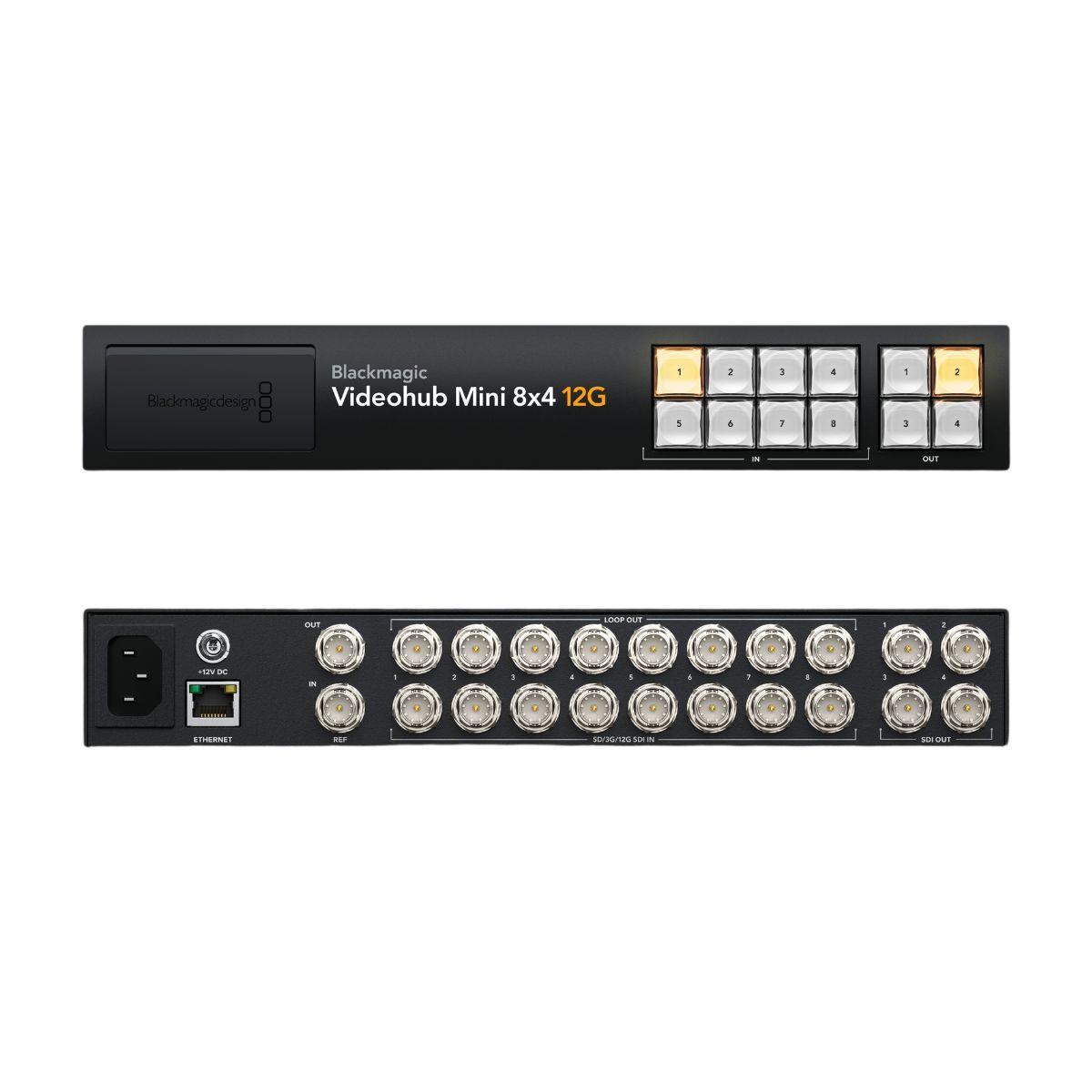 Blackmagic Videohub Mini 4x2 12G – PIXEL FACTORY