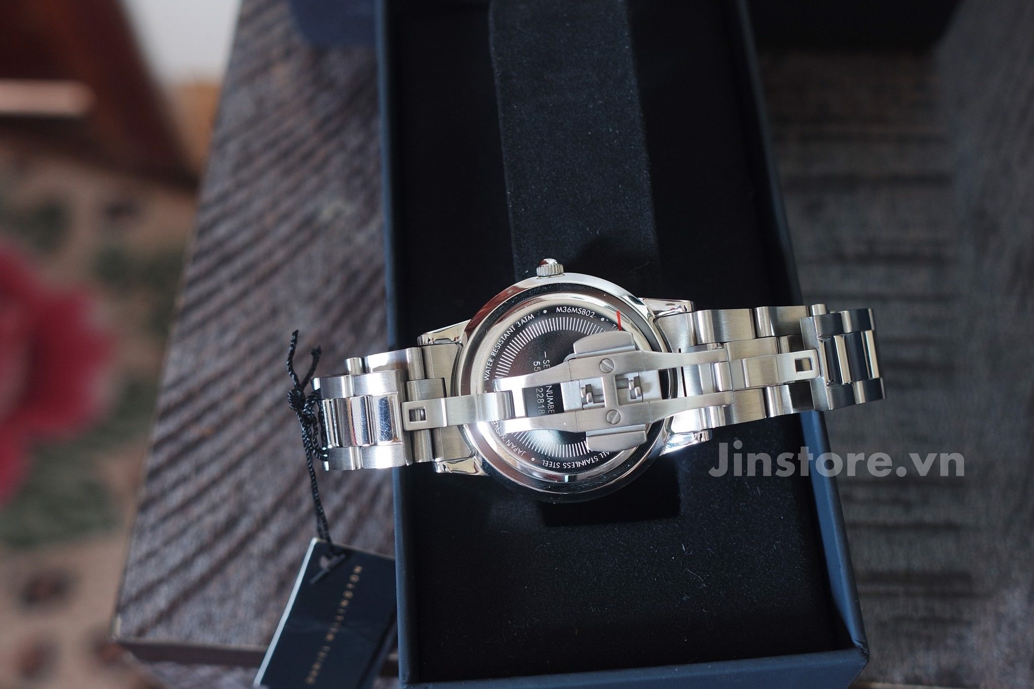 DW Iconic Link 36 Silver (Black) - DW00100204 – Jinstore