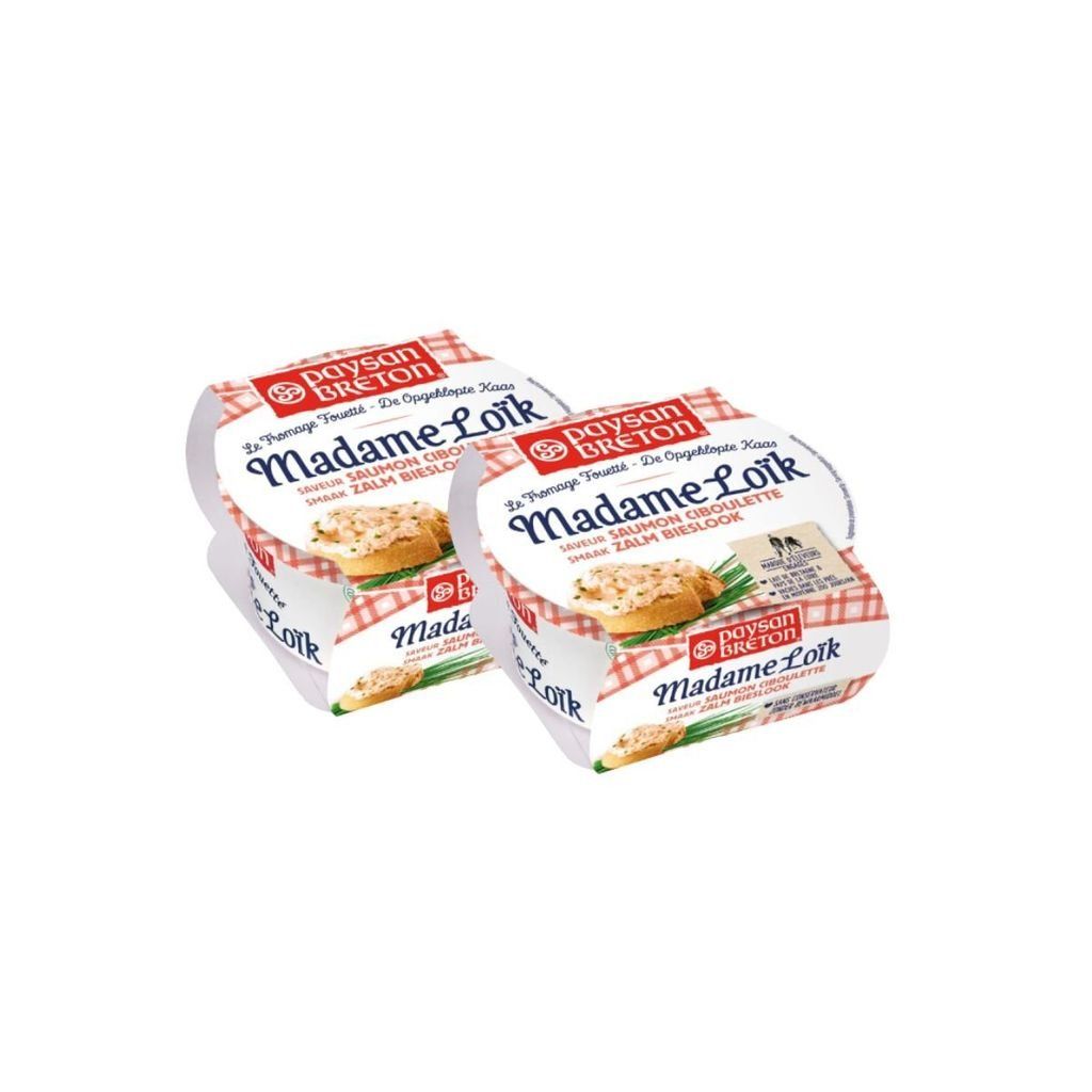 Madame Loik Salmon & Chives Cheese - Phô Mai Madame Loik Vị Cá Hồi & H ...