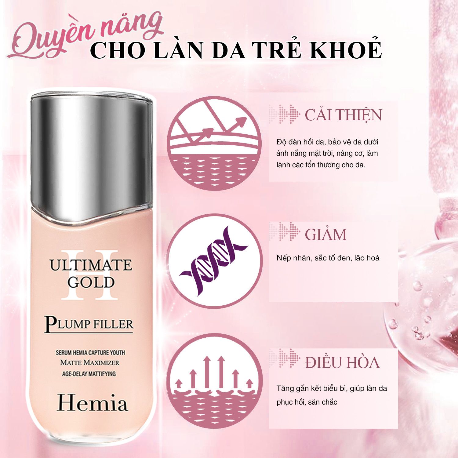 HEMIA ULTIMATE GOLD – Mỹ phẩm Hemia