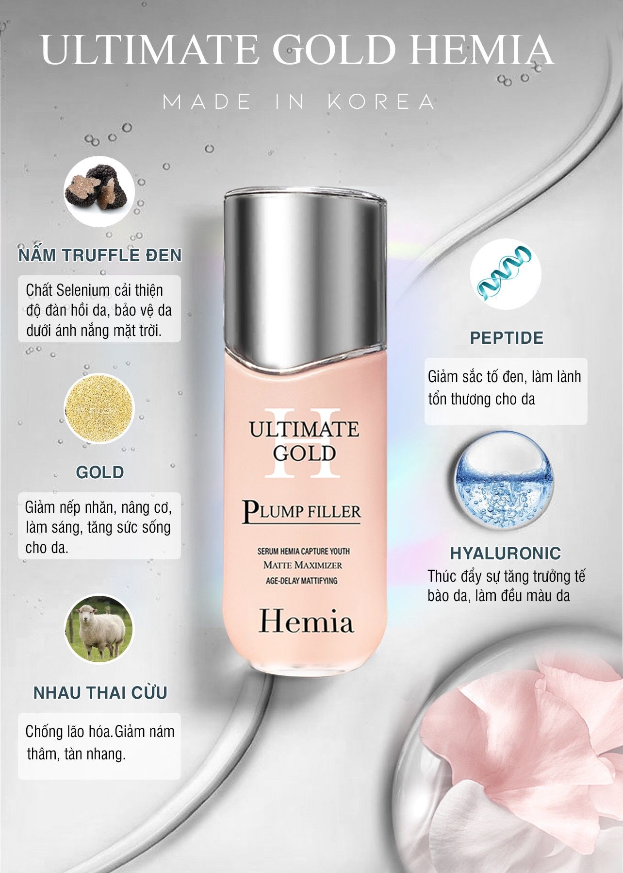 HEMIA ULTIMATE GOLD – Mỹ phẩm Hemia