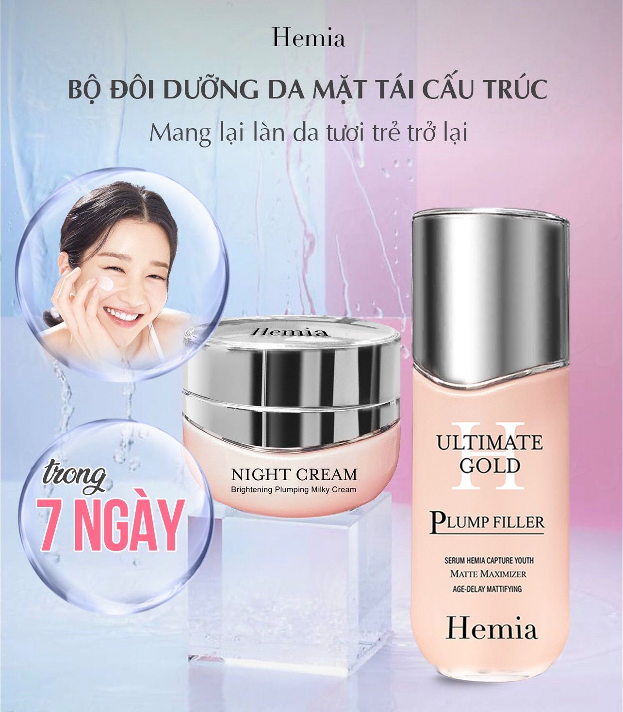 HEMIA ULTIMATE GOLD – Mỹ phẩm Hemia