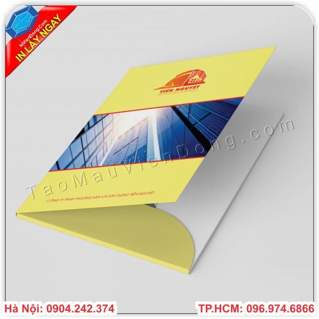 In Folder- tài liệu giá rẻ – Túi & Hộp Qùa Tặng + In Card Tem Nhãn Lấy Ngay