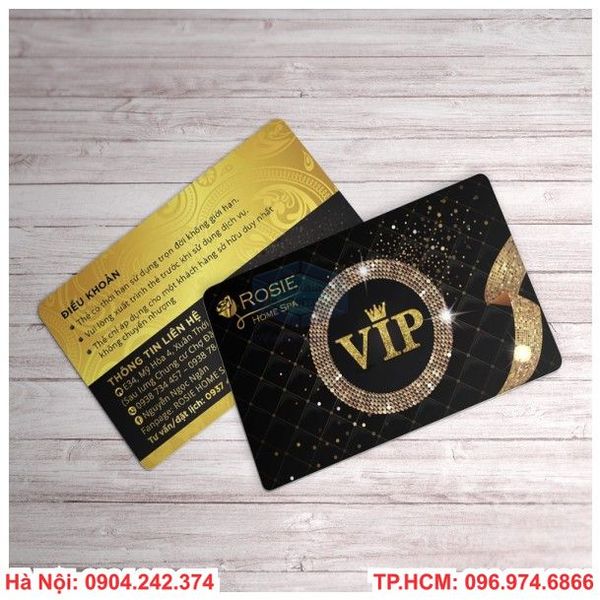 In thẻ vip membership card bằng nhựa giá rẻ lấy ngay tại Hà Nội – Túi ...
