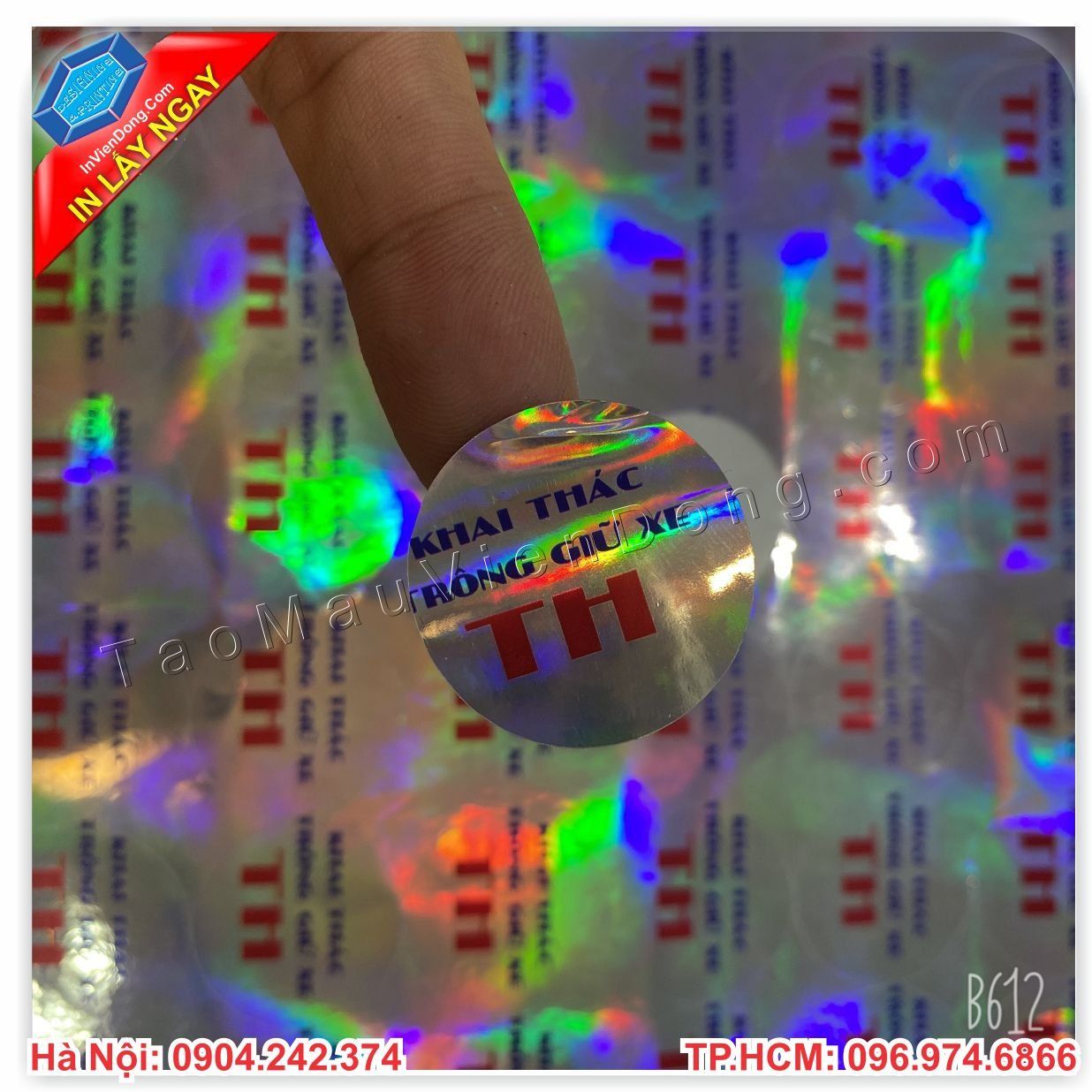 Tem decal – Túi & Hộp Qùa Tặng + In Card Tem Nhãn Lấy Ngay