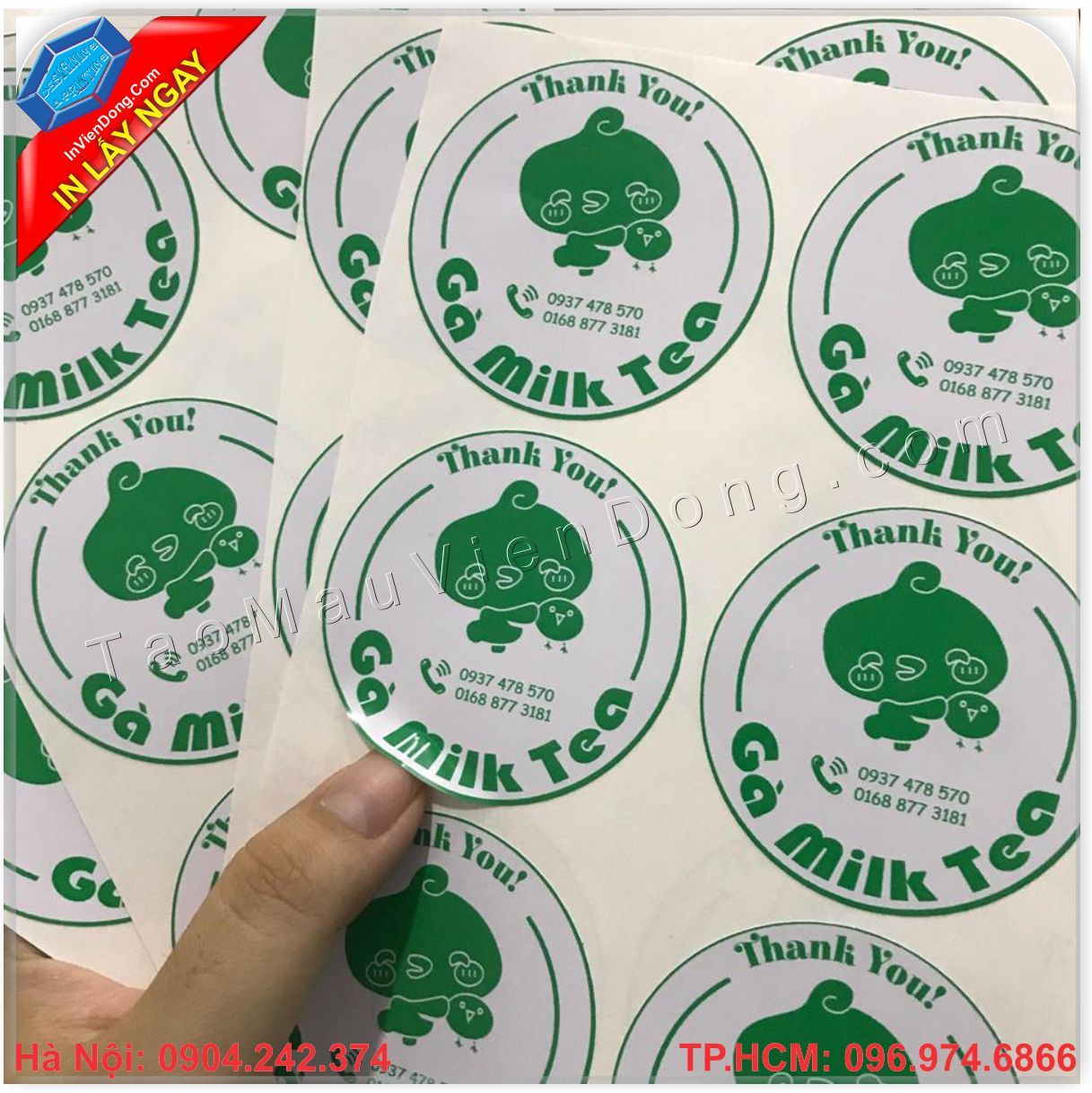 in tem dán decal – Túi & Hộp Qùa Tặng + In Card Tem Nhãn Lấy Ngay