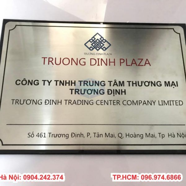 In tem inox – Túi & Hộp Qùa Tặng + In Card Tem Nhãn Lấy Ngay