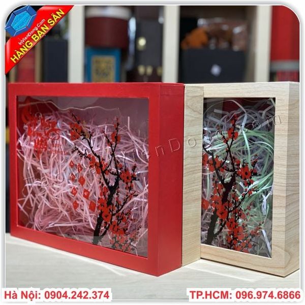 KHAY ĐỰNG QUÀ TẾT 2021 – Túi & Hộp Qùa Tặng + In Card Tem Nhãn Lấy Ngay