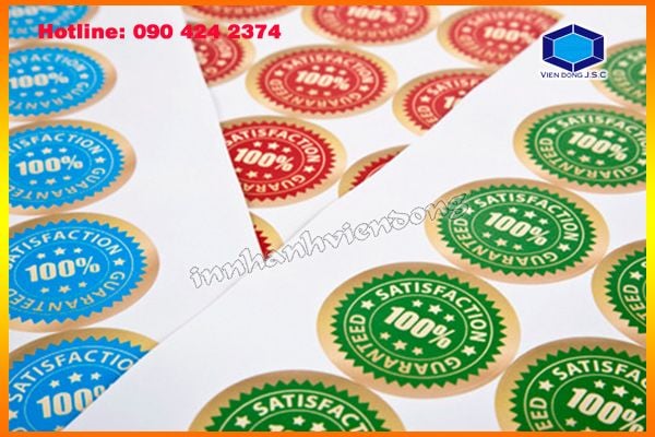 Design And Printing Sticker In Hanoi – Túi & Hộp Qùa Tặng + In Card Tem ...