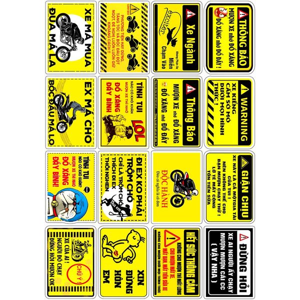 IN TEM XE THEO YÊU CẦU – Túi & Hộp Qùa Tặng + In Card Tem Nhãn Lấy Ngay