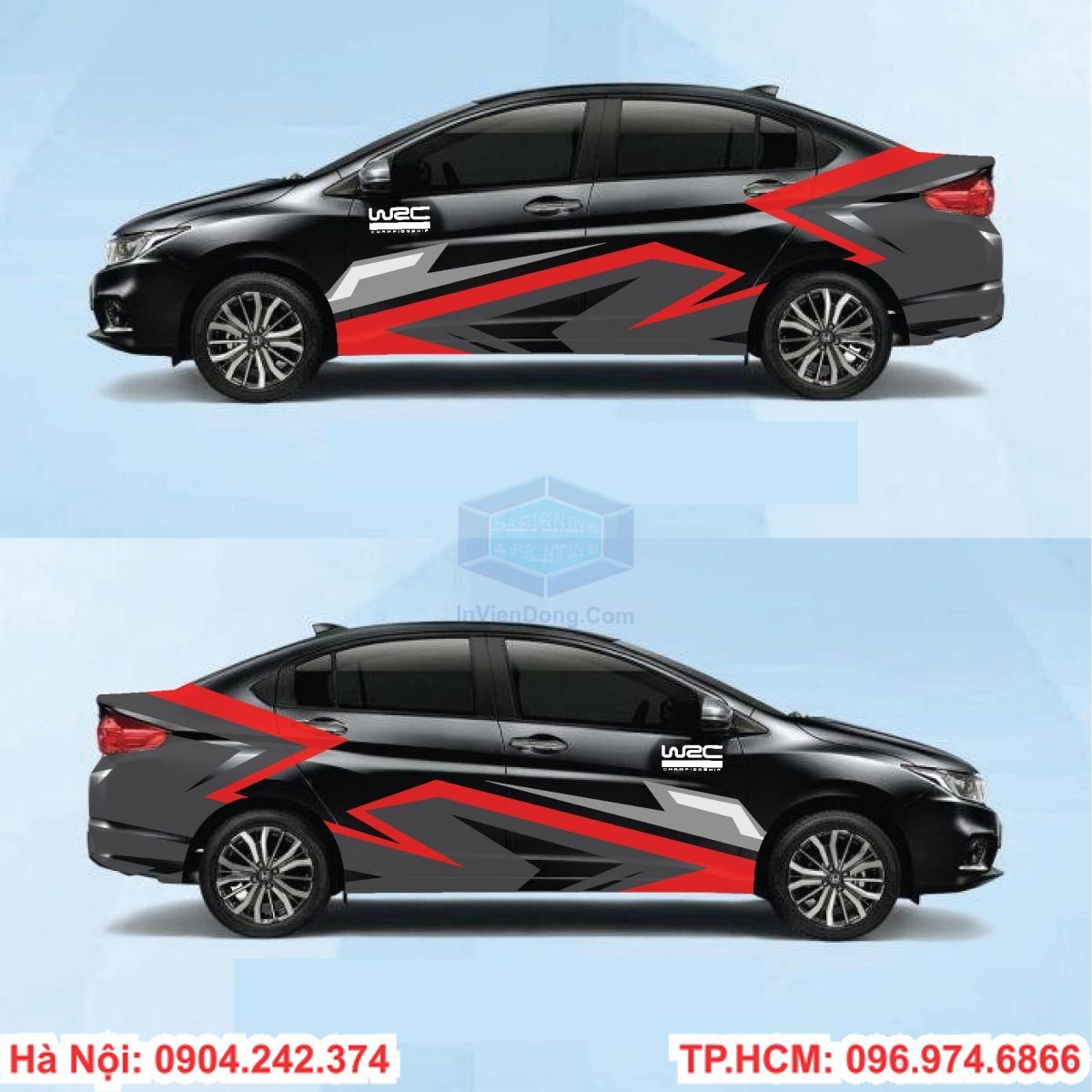 IN TEM XE OTO – Túi & Hộp Qùa Tặng + In Card Tem Nhãn Lấy Ngay