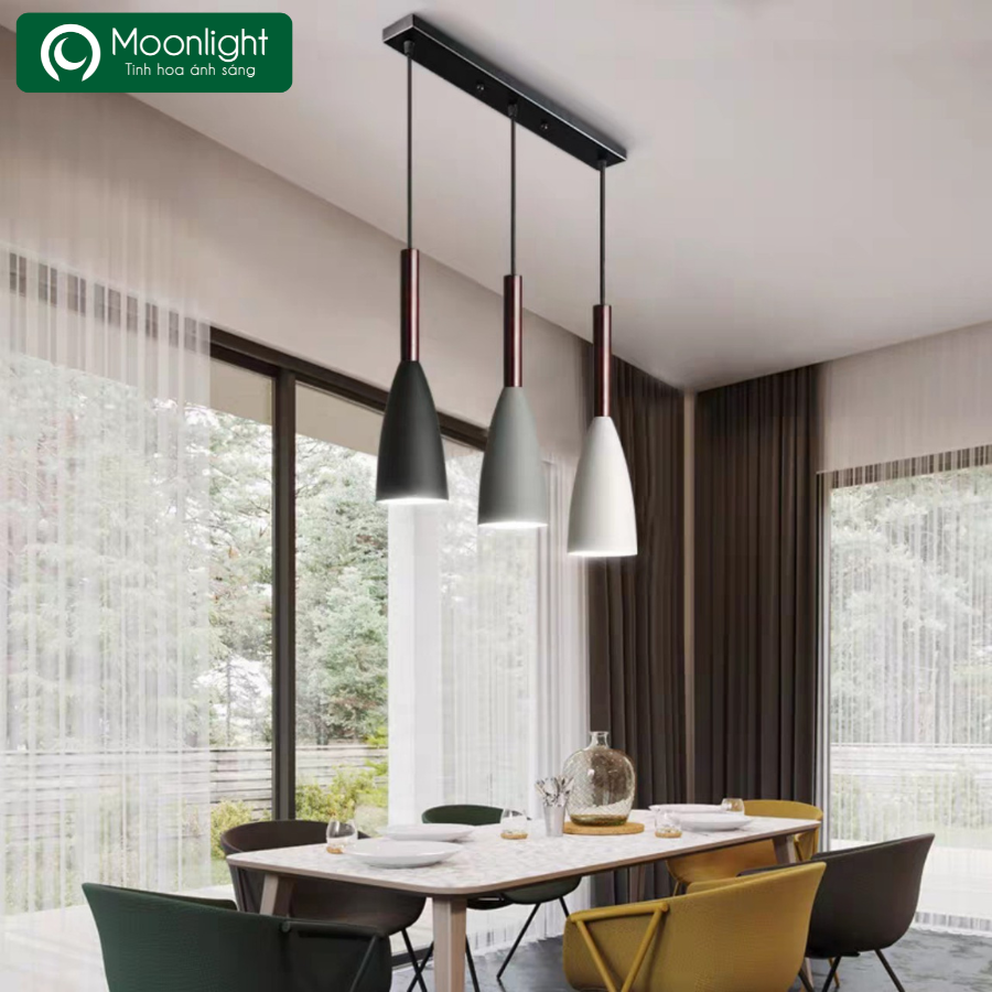 Đèn thả hợp kim bộ TH739 đế dài VLTHHK-066-D