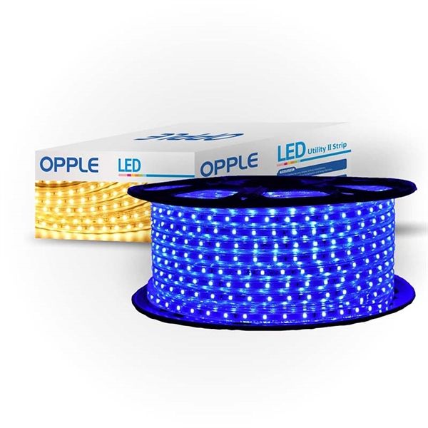 Opple đèn led dây 8W/m Blue LED Utility Strip HV LED Chip 5050 (50m/cu