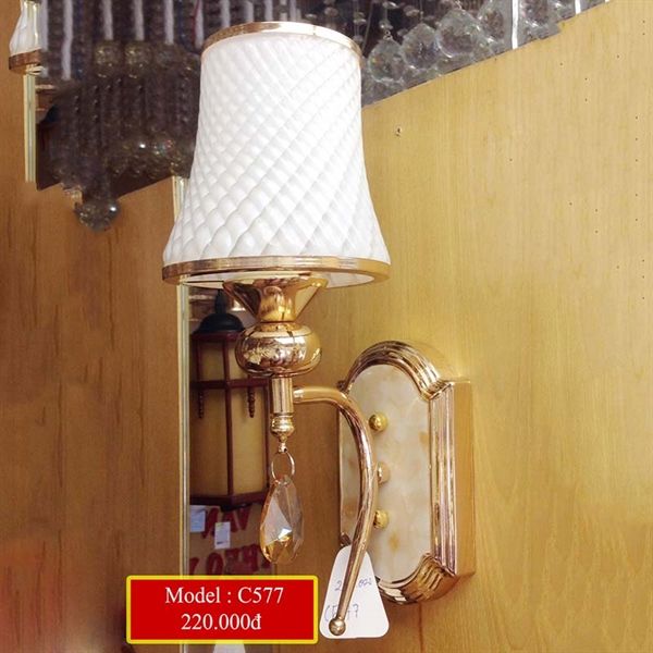 HT Đèn tường chao thủy tinh C577 HTDTTI-127