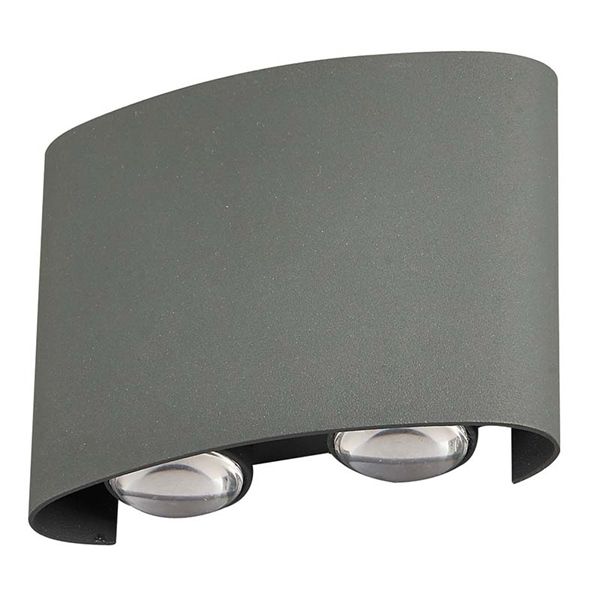 MD Đèn tường 6W, L182*W92*H40mm, chip led SMD,PC+PMMA+Aluminum, MD-DT0