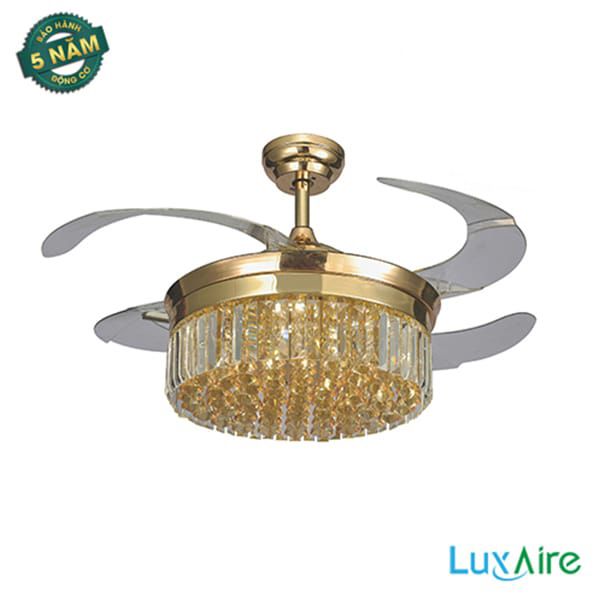 Quạt trần Mỹ dòng Luxaire - Crystal – Moonlight